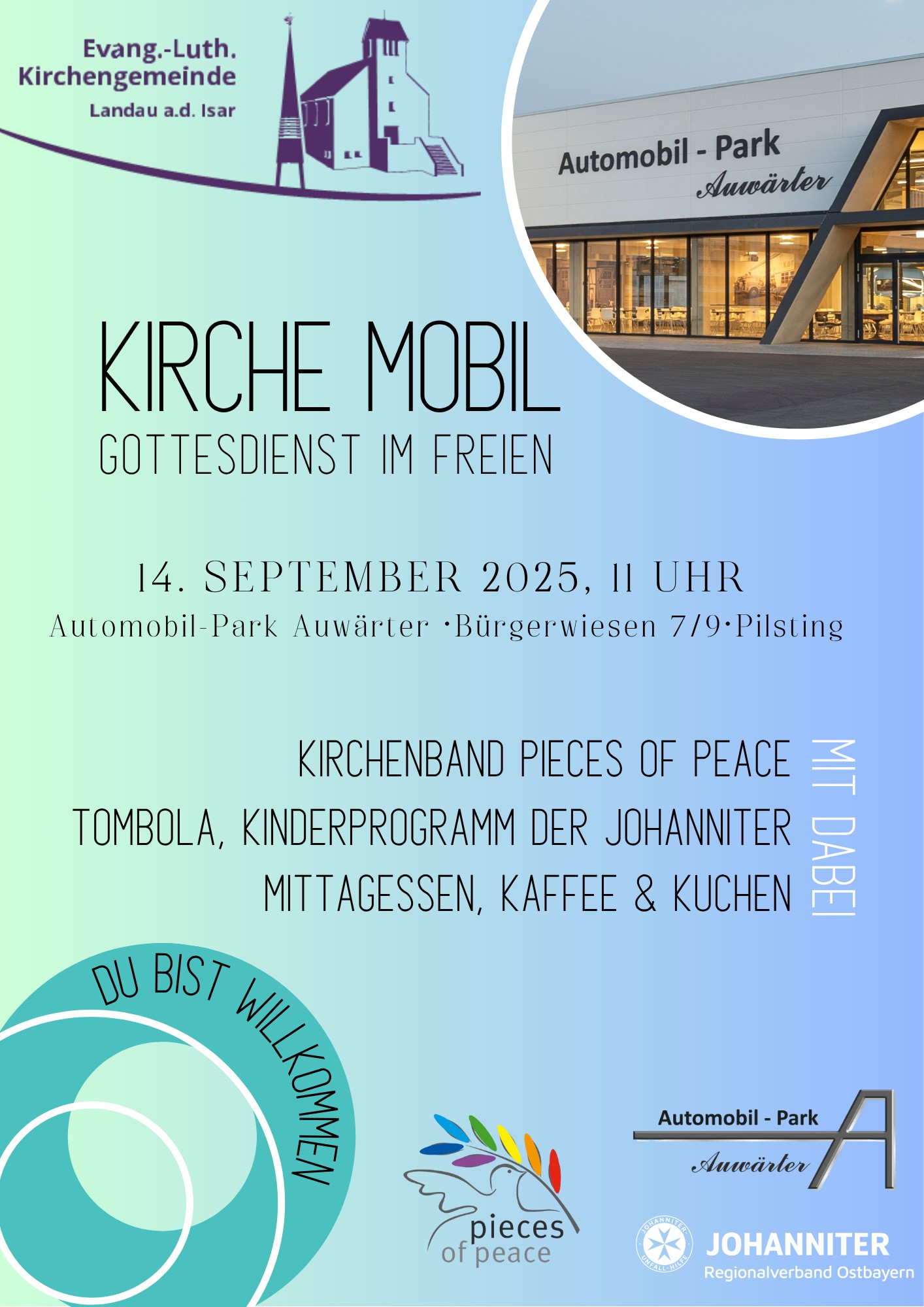 Evangelische Kirchengemeinde "Kirche mobil im Automobil-Park Auwärter ...